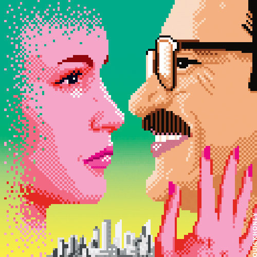 8bit her joaquin phoenix GIF on GIFER - by Voodoozil
