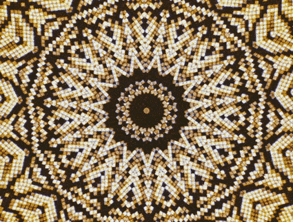 Mosaic pixel mandala GIF on GIFER - by Kik