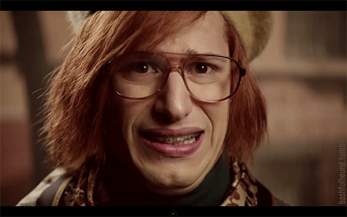 Nervous nod andy samberg GIF on GIFER - by Flamebeard