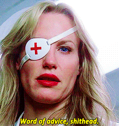 Kill bill eye patch GIF on GIFER - by Miralune
