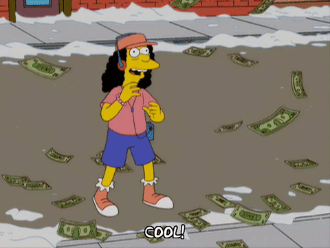 Money happy season 20 GIF on GIFER - by Wrathraven
