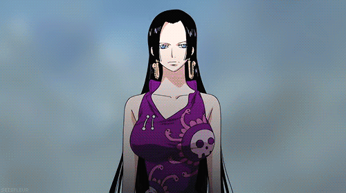 Boa hancock reaction GIF on GIFER - by Tujin