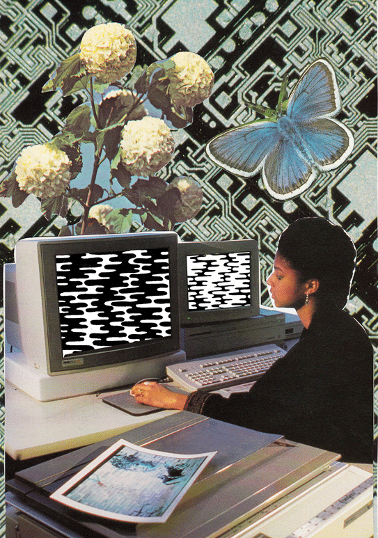 Collage mixed media artists on tumblr GIF on GIFER - by Bazilkree