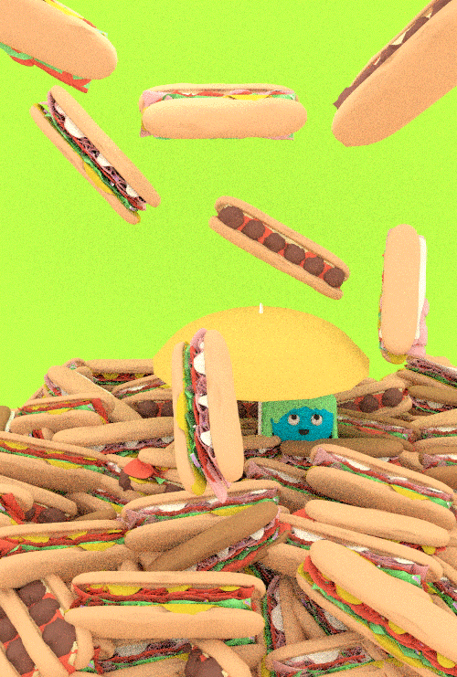 Sandwich food GIF on GIFER - by Ma