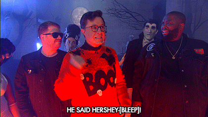 GIF halloween stephen colbert late show - animated GIF on GIFER - by Mosar