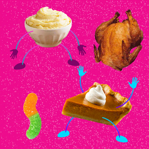 GIF thanksgiving foodporn trolli - animated GIF on GIFER - by Nimeena