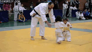 Judo kids martial arts GIF on GIFER - by Mami