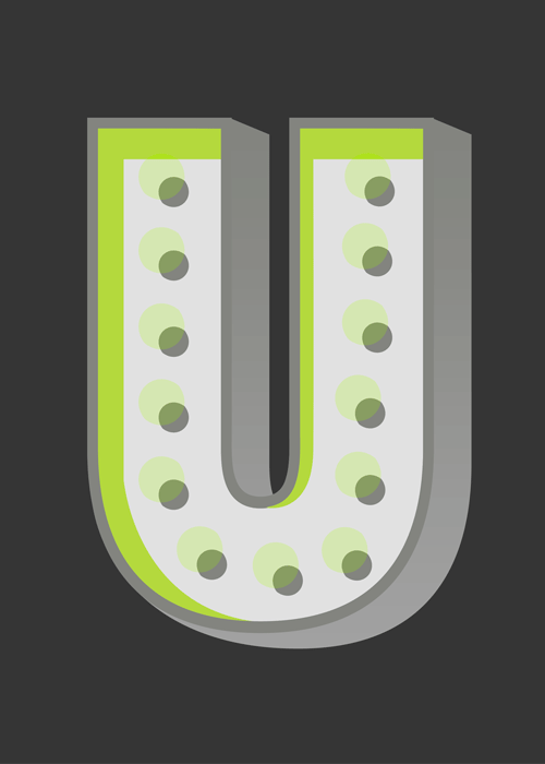 Letters design blinking GIF on GIFER - by Mekinos