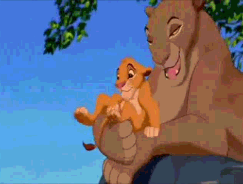 The lion king licking simba GIF on GIFER - by Bugrinn