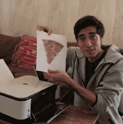 GIF 3d printer 3d pizza - animated GIF on GIFER - by Malatus