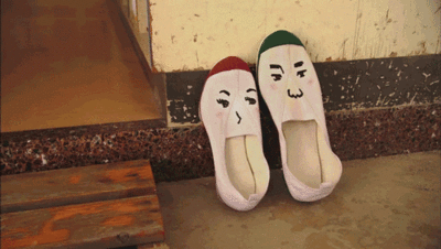 Shoes making out GIF on GIFER - by Moogurn