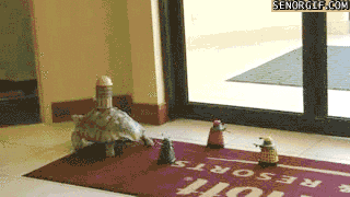 Animals scary robots GIF on GIFER - by Kerari