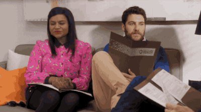 The mindy project mindy kaling chris messina GIF on GIFER - by Whiteseeker
