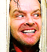 Jack Nicholson Shining Gif