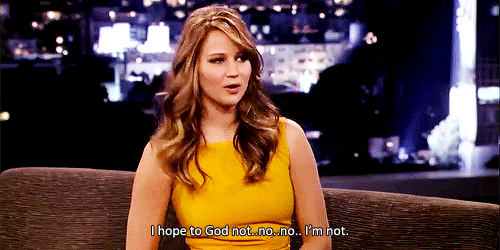 GIF jennifer lawrence silver linings playbook jimmy kimmel silver ...