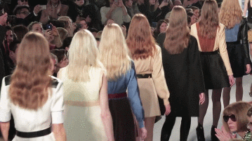 Fashion model hair GIF on GIFER - by Shalabar