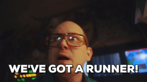 GIF weve got a runner run runner - animated GIF on GIFER - by Nalar