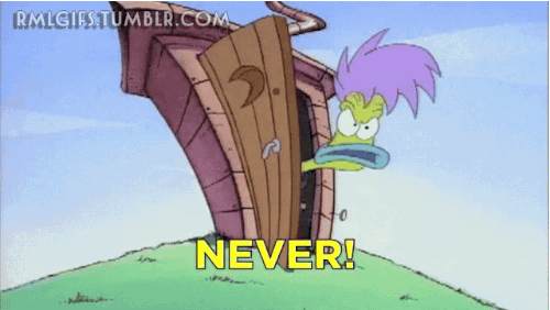 Never reaction 90s GIF on GIFER - by Shalrajas