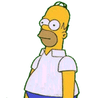 Invisible homer simpson bye GIF on GIFER - by Morim