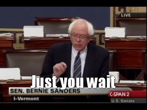 Bernie sanders GIF on GIFER - by Grozuru