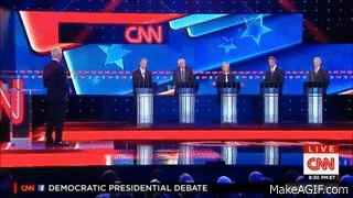 Democratic debate GIF on GIFER - by Hugikus