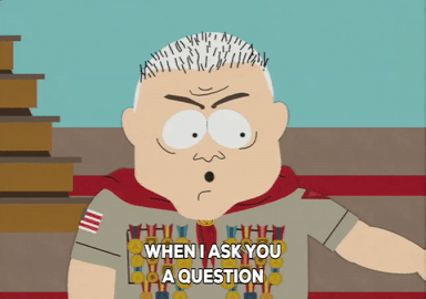 Angry man boy scouts GIF on GIFER - by Mezilrajas