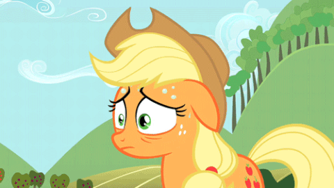 Applejack Laughing Gif