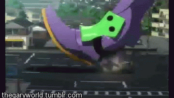Evangelion anime eva 01 GIF on GIFER - by Dairan