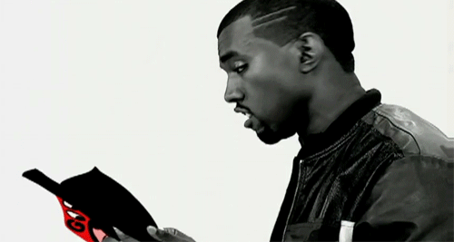 Gif Triste De Kanye Sem Coração / Triste / Chorando / GIF