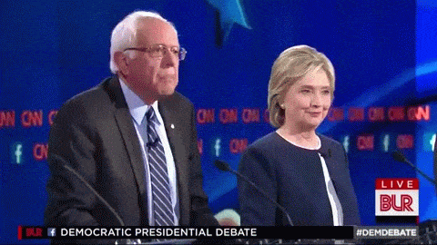 Democratic debate GIF on GIFER - by Doomdragon