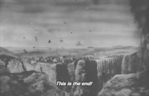 Apocalypse movie black and white GIF on GIFER - by Akinosida