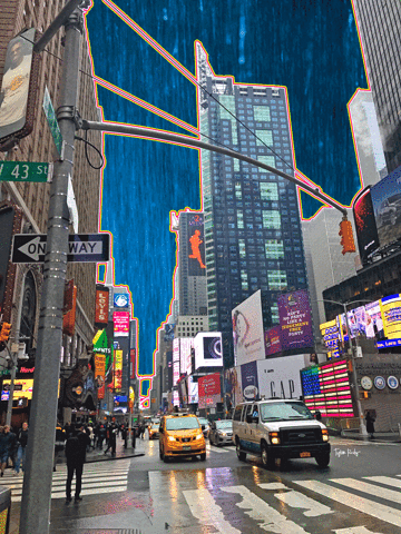 Art new york city collage GIF on GIFER - by Mnelore