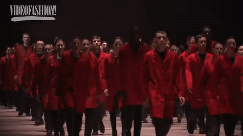 Kenzo takada aw1617 pfw GIF en GIFER - de Codor