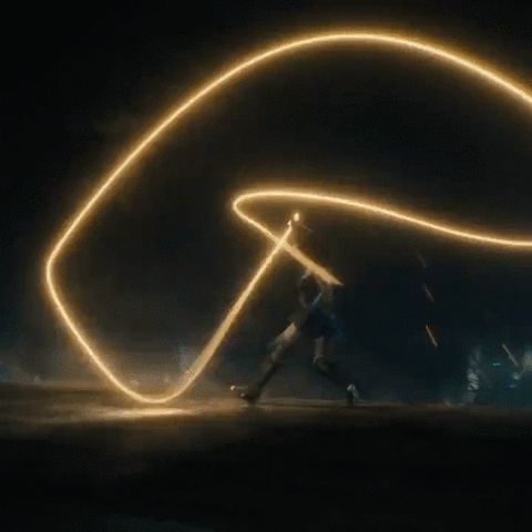 GIF fighting shield wonderwoman - animated GIF on GIFER - by Doshura