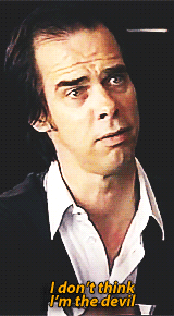 Nick cave interview puppy GIF on GIFER - by Sasius