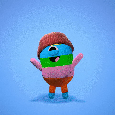 Гифка счастливый яркий toca boca гиф картинка, скачать анимированный ...