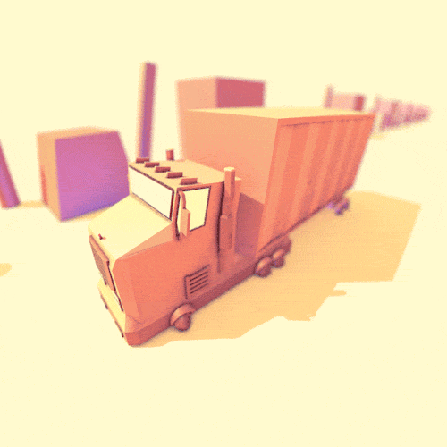 GIF truck art animation - animated GIF on GIFER - by Coilas