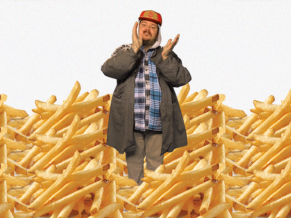 Matty mathesson frites frite GIF sur GIFER - par Rockraven
