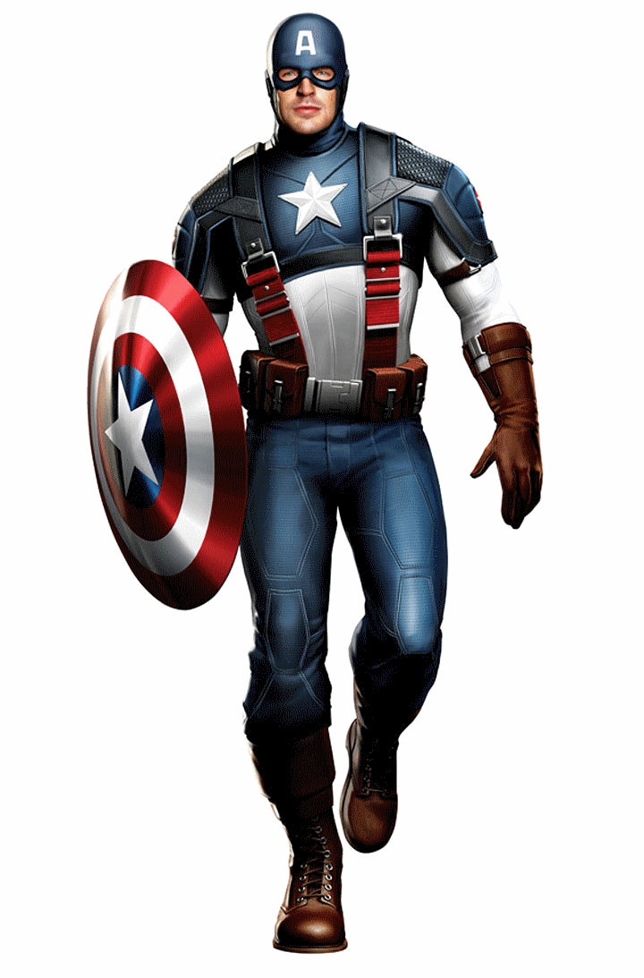 Superhero captain america president GIF on GIFER - by Zulkitilar