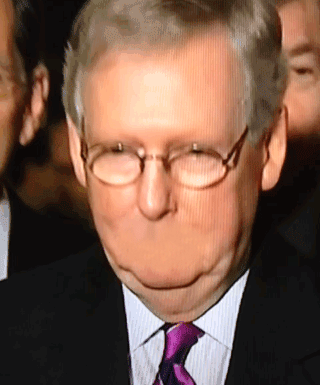 Happy mitch mcconnell GIF on GIFER - by Steelfury