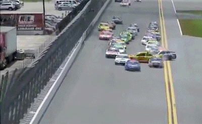 Nascar Unfall Gif GIF Nascar Crash Daytona 500 Animated GIF On GIFER