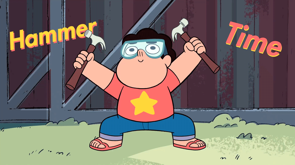 Hd steven universe hammer time GIF on GIFER - by Adorius