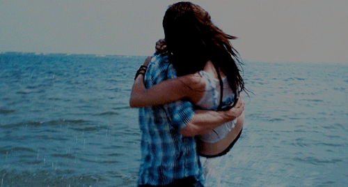 Beach Couple Gif