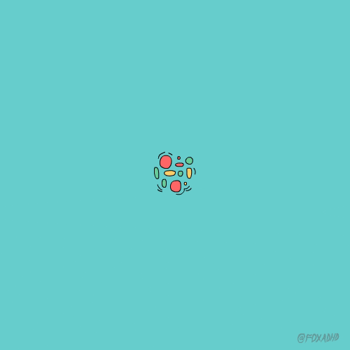 Fox adhd animals artists on tumblr GIF on GIFER - by Nilalbine