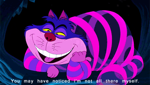 GIF cheshire cat - animated GIF on GIFER - by Negrel