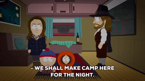 Cod Camping Gif