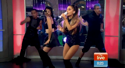 GIF ariana grande ariana grande hunt 7 sunrise australia - animated GIF ...