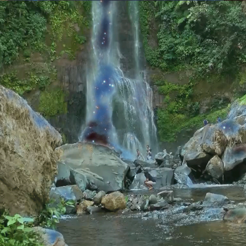 GIF peaceful nice waterfall - animated GIF on GIFER - by Tauzilkree