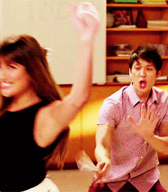 Rachel Berry Reaction Gif