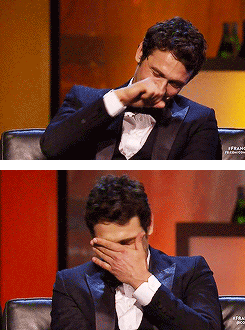 James Franco Laughing Gif